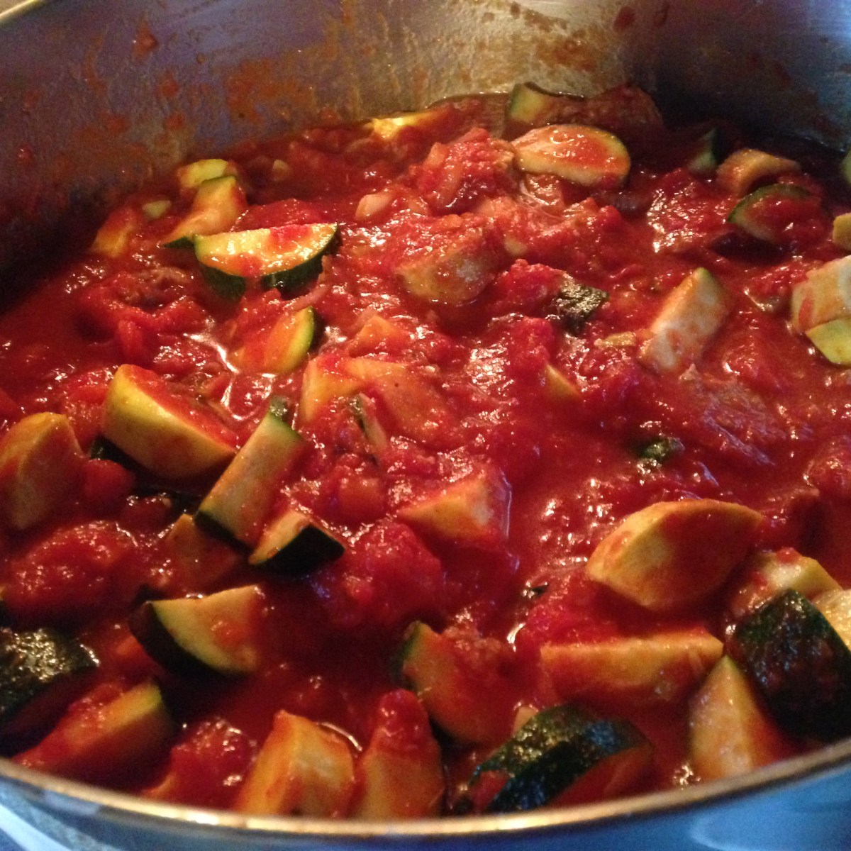 Mom’s Zucchini Stew